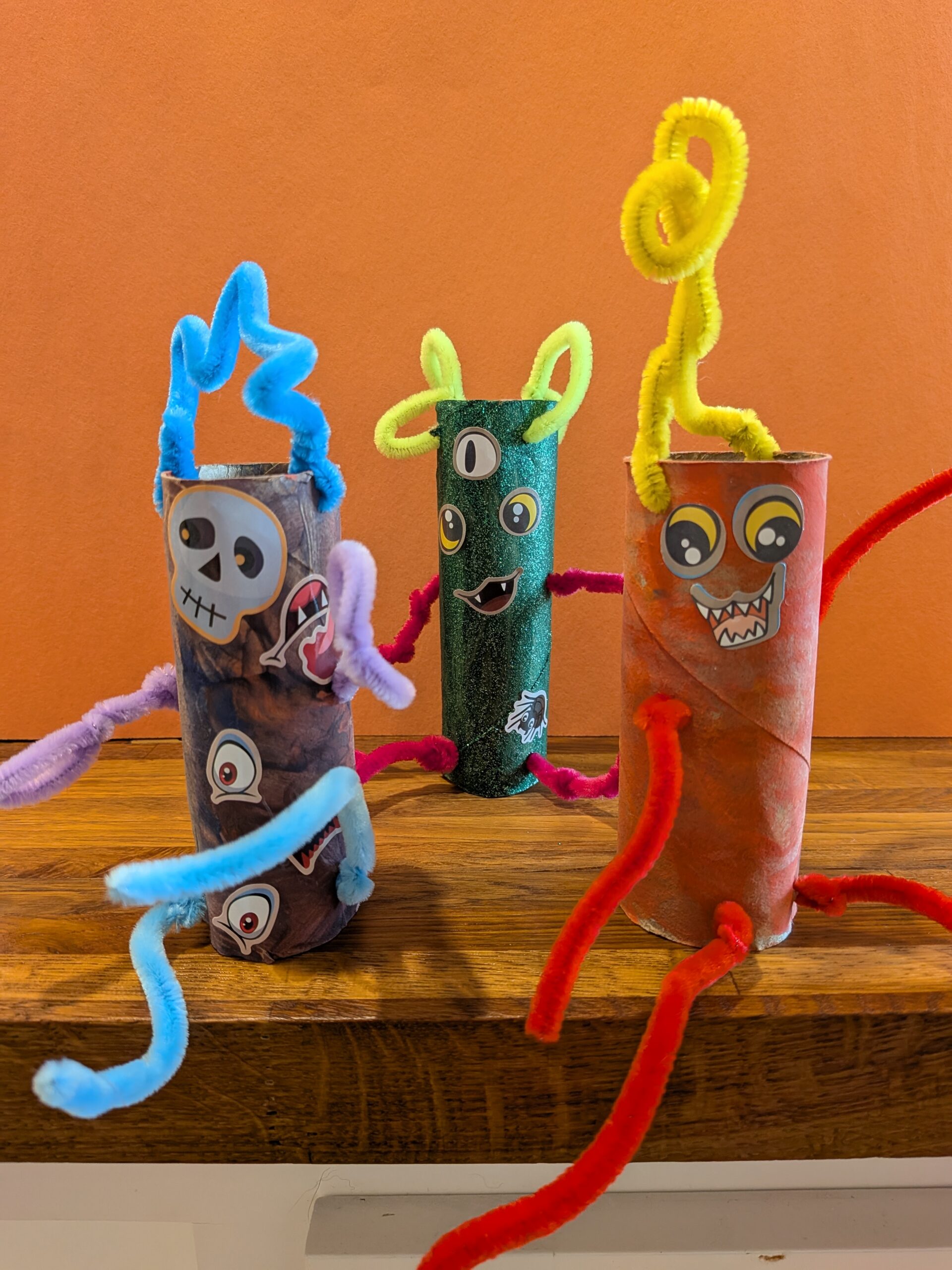 Monsters! (Toilet Paper Roll Craft) - Cooking With Toddlers